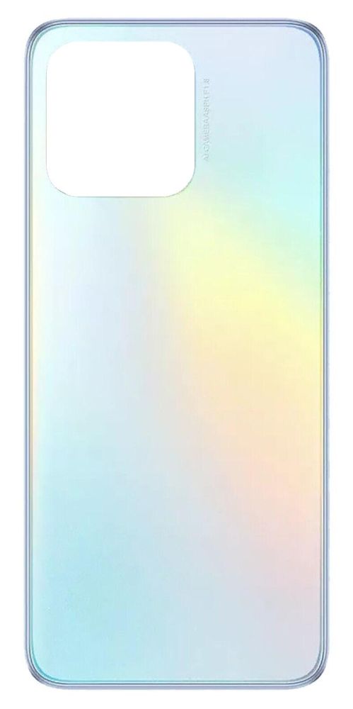Back Panel Cover for Honor 70 Lite - Silver - Maxbhi.com