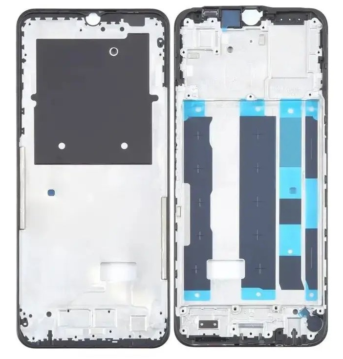 LCD Frame Middle Chassis for Itel P55 5G - Blue by Maxbhi.com