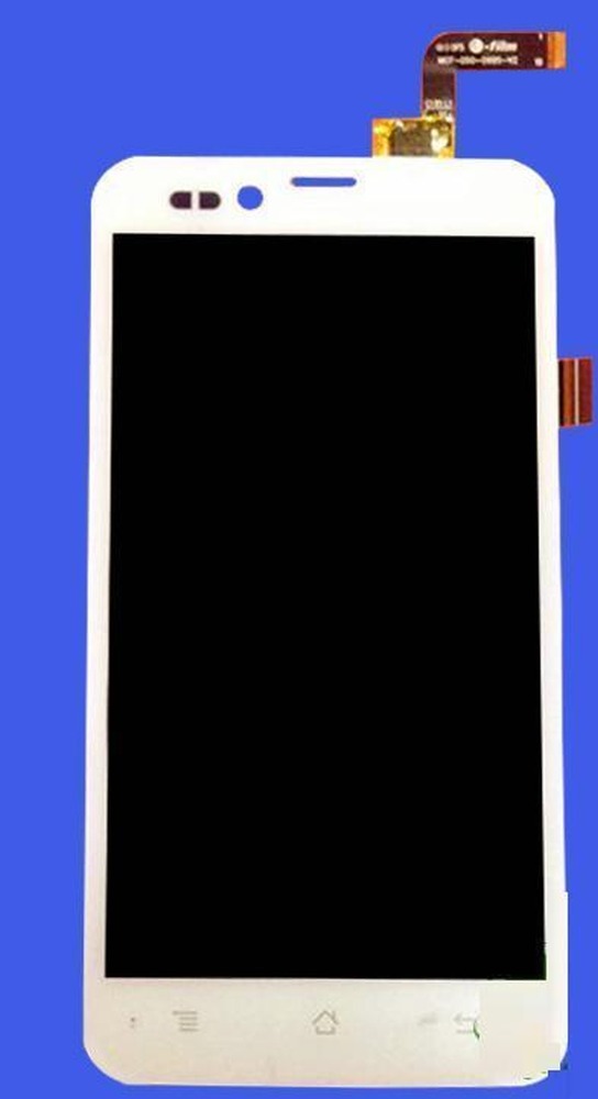 LCD with Touch Screen for Archos 50 Platinum - White by Maxbhi.com