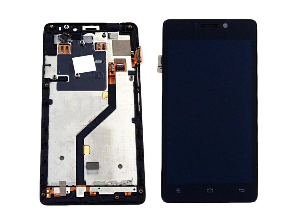 LCD with Touch Screen for Gionee Elife E5 - Black by Maxbhi.com