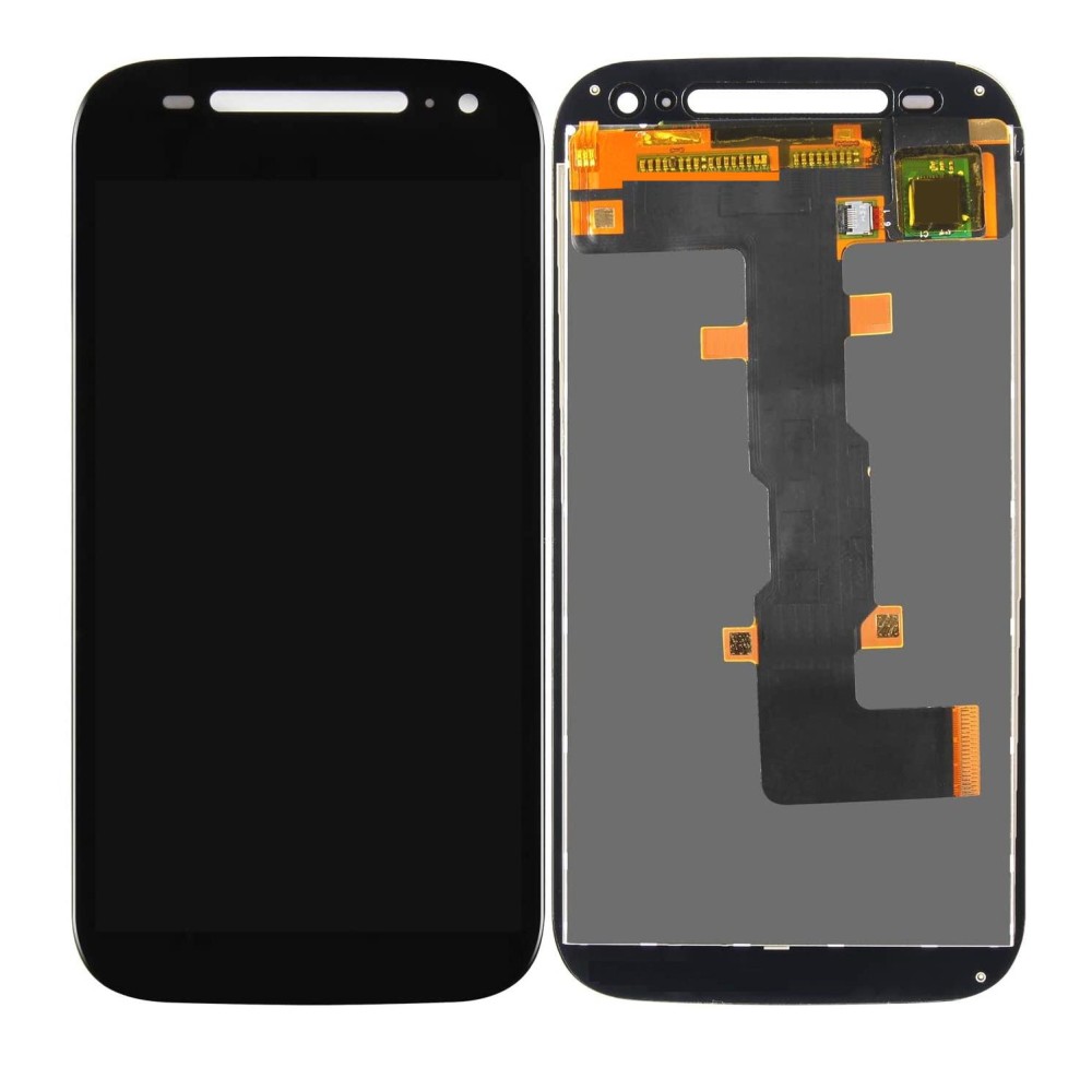 LCD with Touch Screen for Motorola moto E 2nd Gen 4G - Black by Maxbhi.com