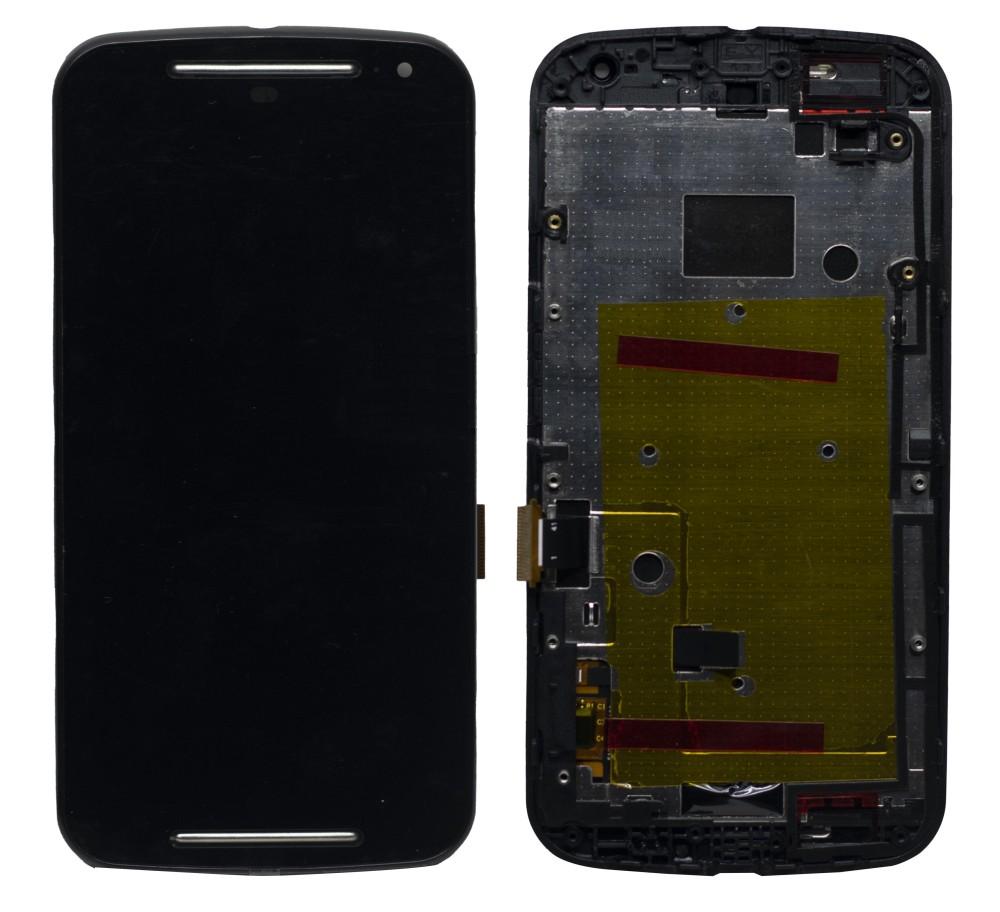 LCD with Touch Screen for Motorola Moto G - 2nd Gen - Dual SIM - Black ...