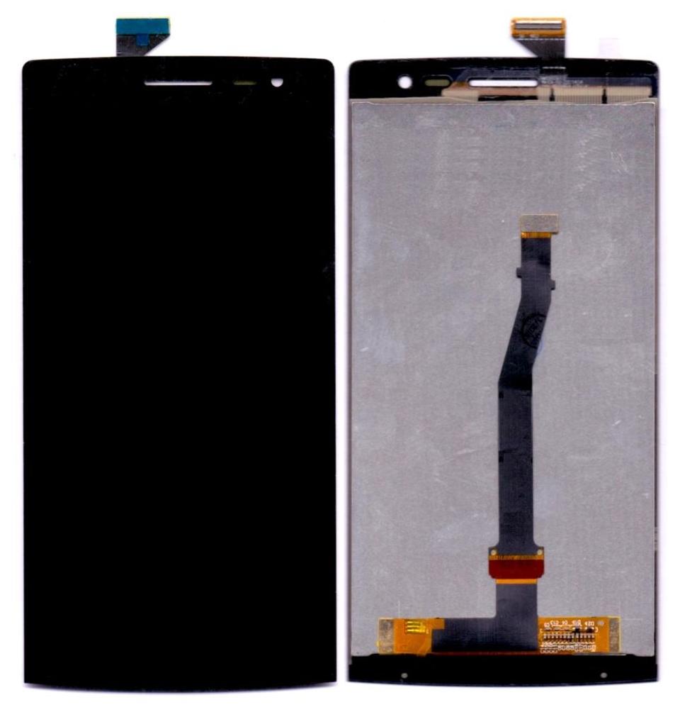 LCD with Touch Screen for Oppo Find 7a - Black by Maxbhi.com