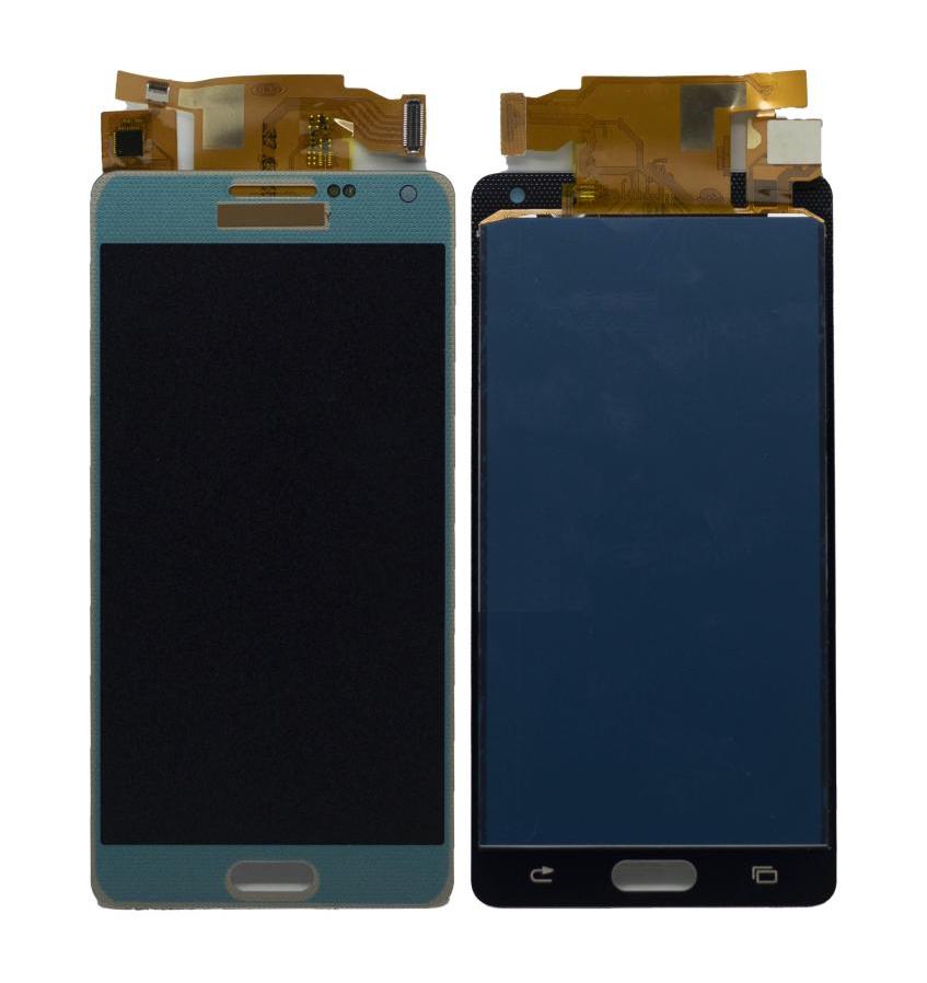 LCD with Touch Screen for Samsung Galaxy A5 SM-A500G - Gold by Maxbhi.com