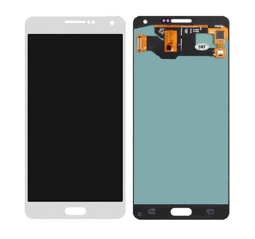 LCD with Touch Screen for Samsung Galaxy A7 SM-A700F - White by Maxbhi.com