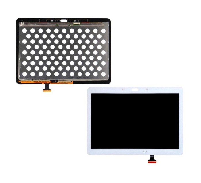 LCD with Touch Screen for Samsung SM-T520 - White by Maxbhi.com