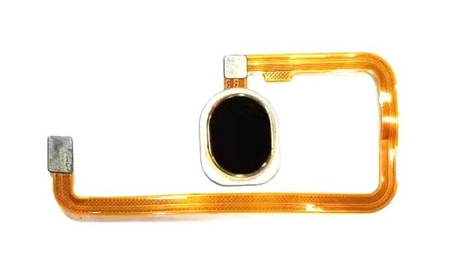 Fingerprint Sensor Flex Cable for Oppo A5 Black by Maxbhi.com