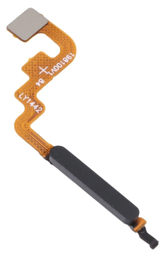Fingerprint Sensor Flex Cable for Xiaomi Redmi Note 12S Black by Maxbhi.com