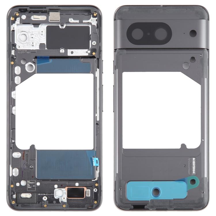 LCD Frame Middle Chassis for Google Pixel 8 - Black by Maxbhi.com