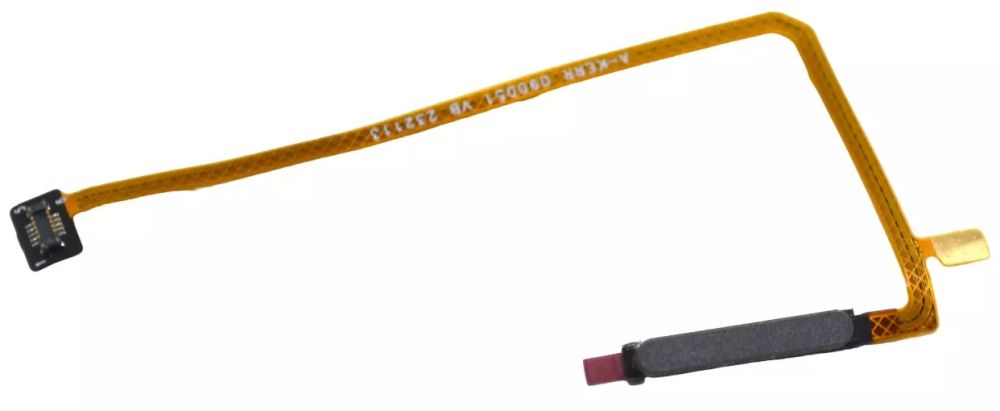 Fingerprint Sensor Flex Cable for TCL 40 XE Black by Maxbhi.com