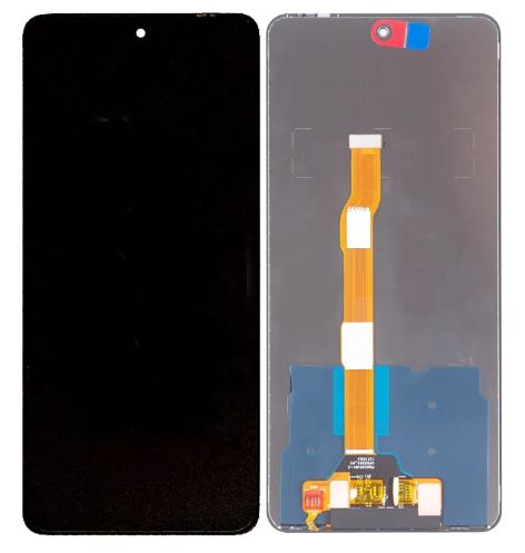 LCD with Touch Screen for Vivo iQOO Z7x - Black by Maxbhi.com