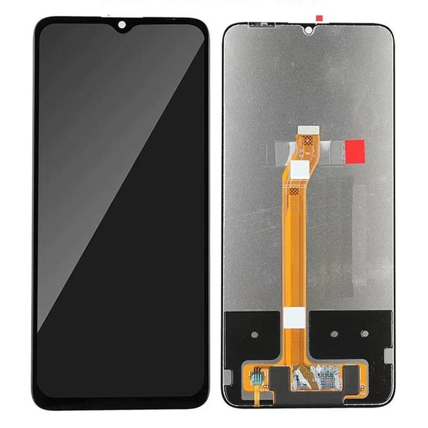 LCD with Touch Screen for Oukitel C33 - White by Maxbhi.com