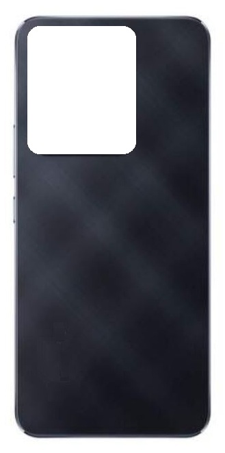 Back Panel Cover for Vivo X80 Lite 5G - Black - Maxbhi.com