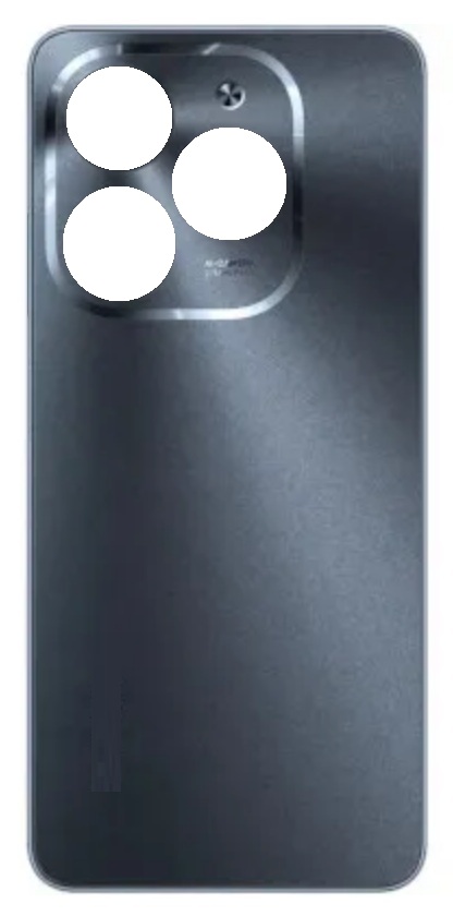 Back Panel Cover for Infinix Smart 8 HD - Black - Maxbhi.com