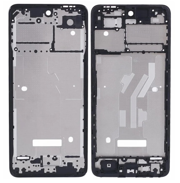 LCD Frame Middle Chassis for Tecno Spark Go 2024 - Black by Maxbhi.com