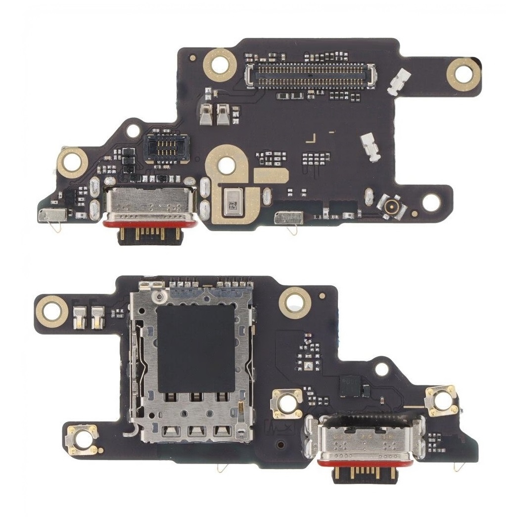 Charging Connector Flex PCB Board for Xiaomi Poco X6 Pro by Maxbhi.com