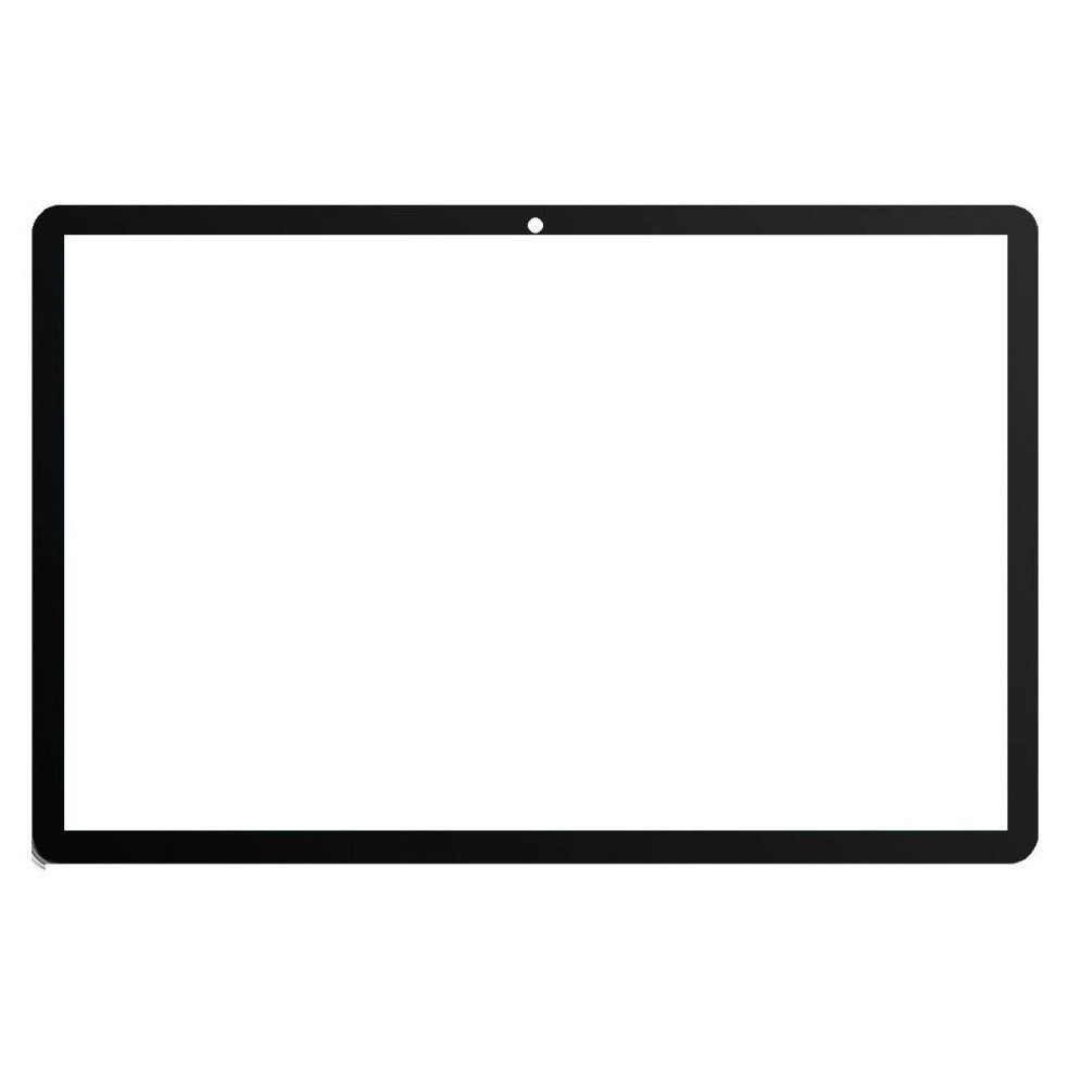 Replacement Front Glass for Blackview Tab 8 WiFi - Black by Maxbhi.com