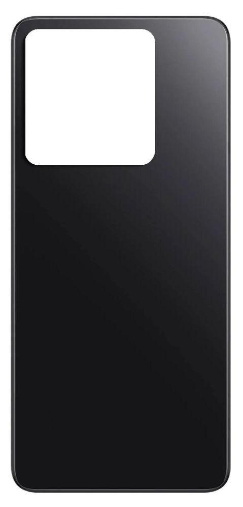 Back Panel Cover for Xiaomi Redmi Note 13 Pro 5G - Black - Maxbhi.com