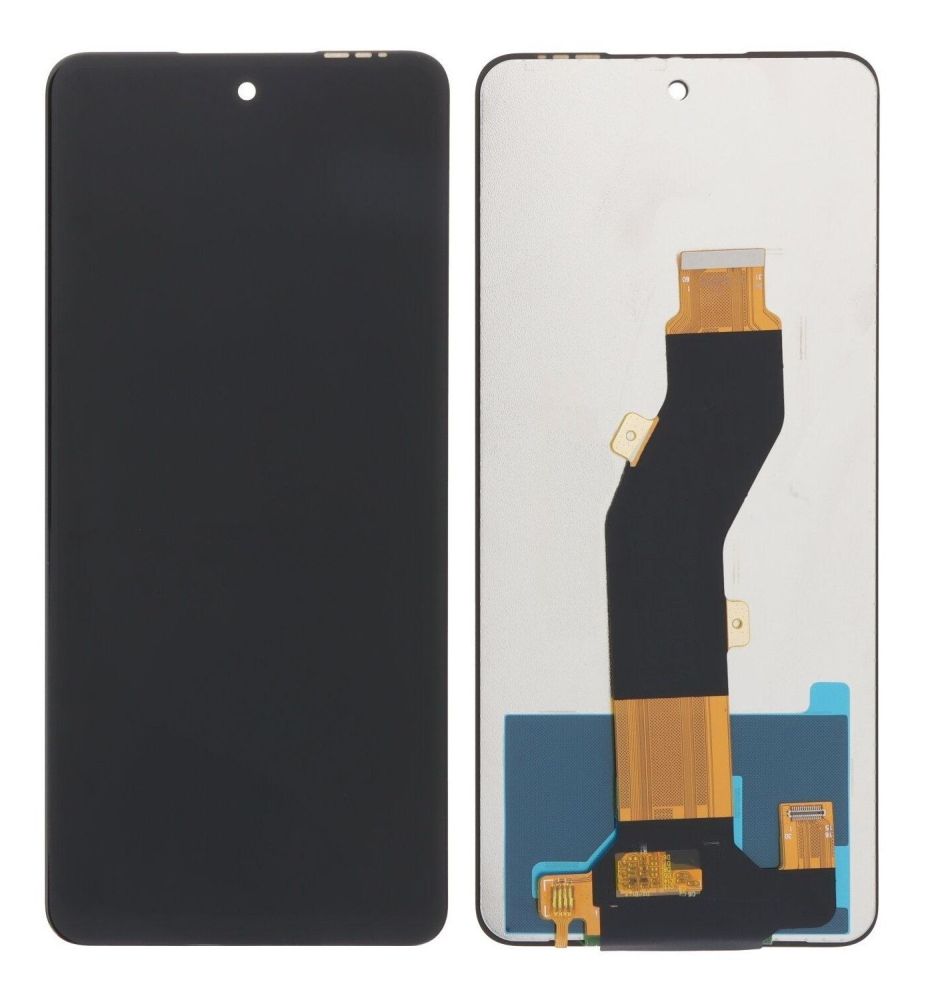 LCD with Touch Screen for Infinix Smart 8 - Black by Maxbhi.com