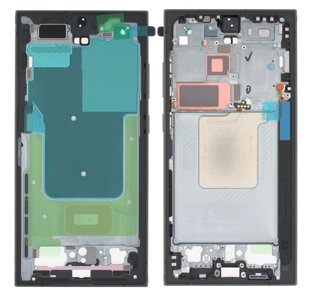 LCD Frame Middle Chassis for Samsung Galaxy S24 Ultra 5G - White by ...