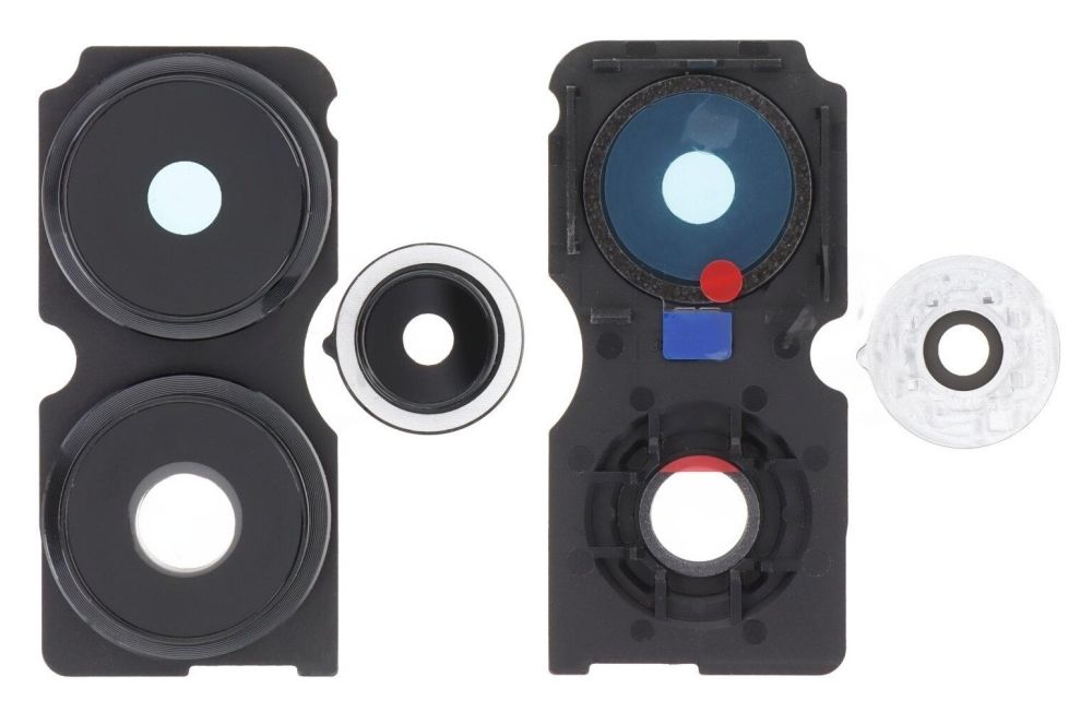 Camera Lens Glass with Frame for Xiaomi Redmi Note 13 Pro Plus 5G Black ...