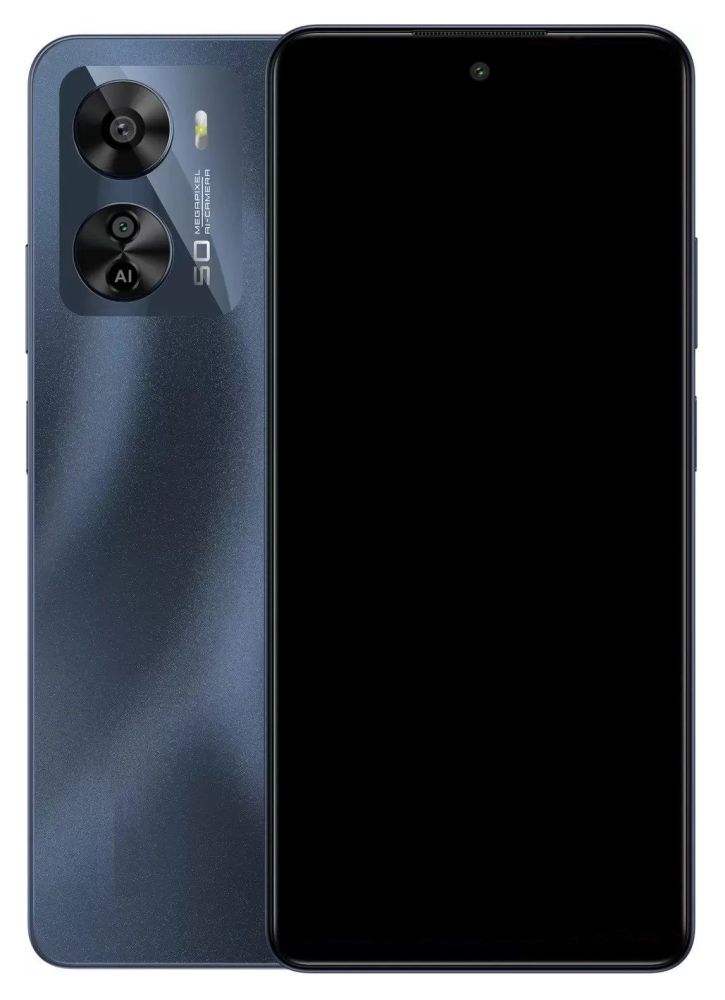 Back Panel Cover for Lava Blaze Pro 5G - Black - Maxbhi.com