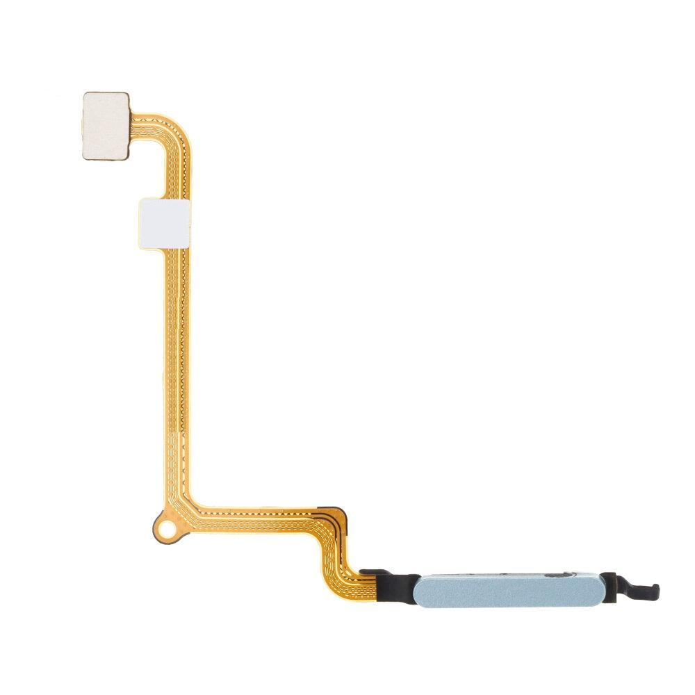 Fingerprint Sensor Flex Cable for Xiaomi Redmi 13C 5G Silver by Maxbhi.com