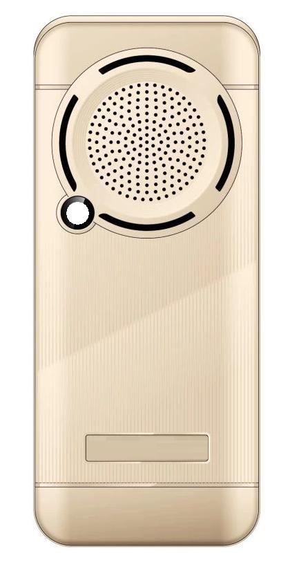 Back Panel Cover for Kechaoda K1 - Gold - Maxbhi.com