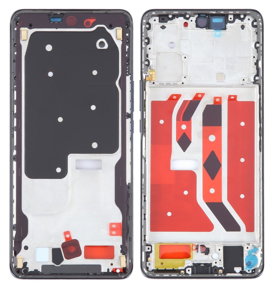 LCD Frame Middle Chassis for Honor X9b 5G - Black by Maxbhi.com
