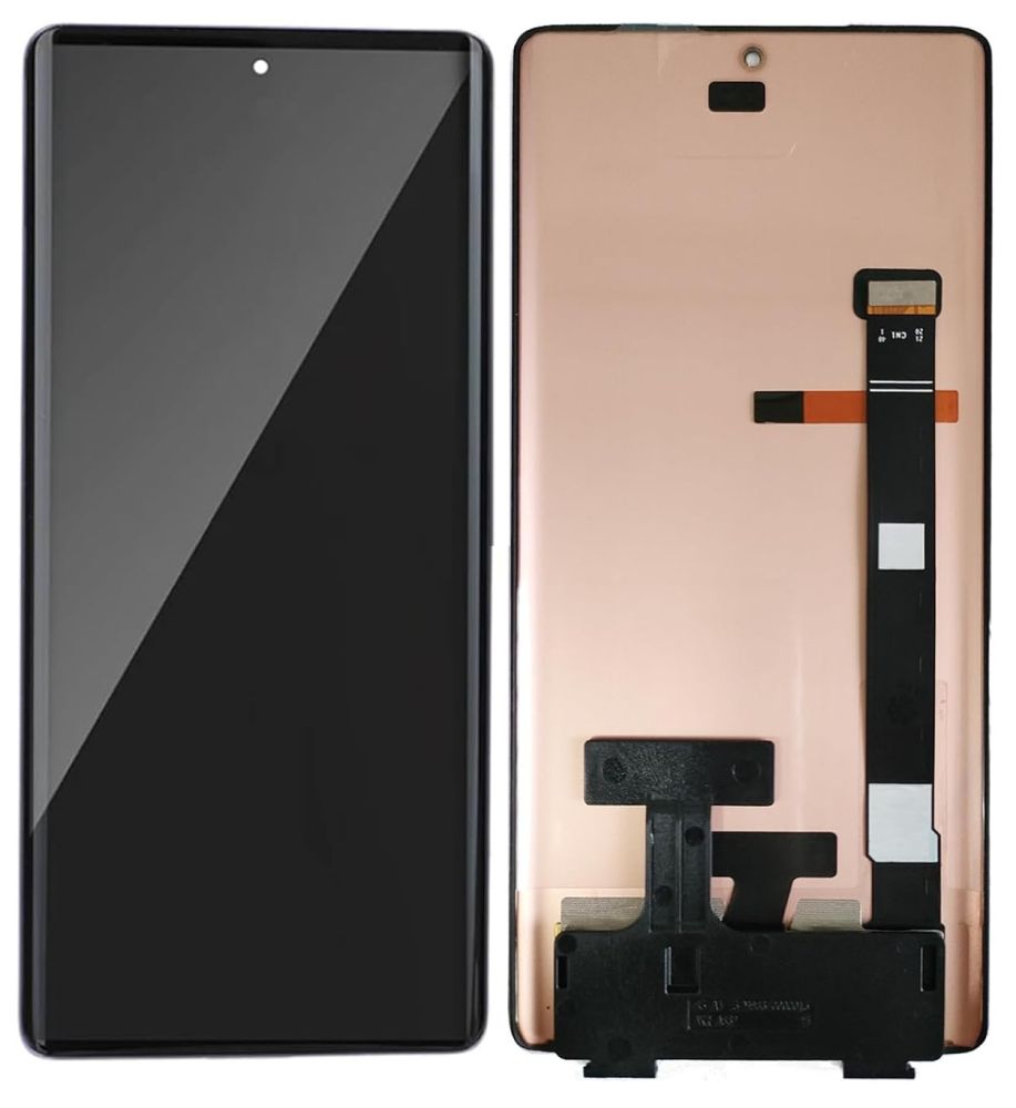 LCD with Touch Screen for Blackview A200 Pro - White by Maxbhi.com