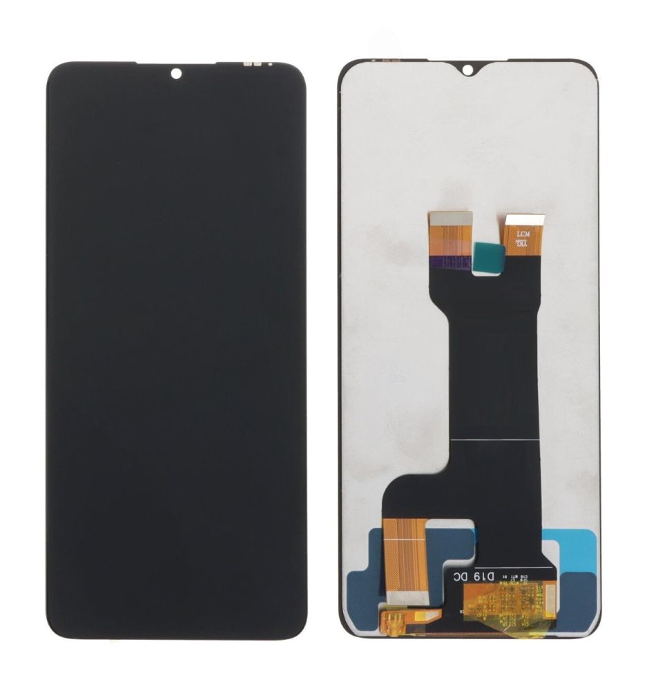 LCD with Touch Screen for ZTE Blade A73 5G - Grey by Maxbhi.com