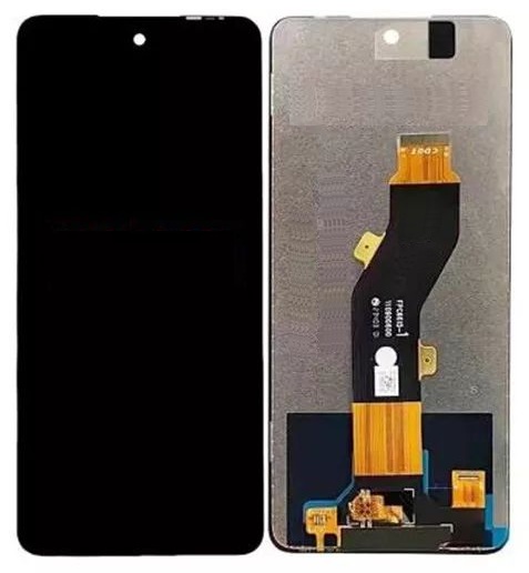 LCD with Touch Screen for Infinix Hot 40i - Gold by Maxbhi.com