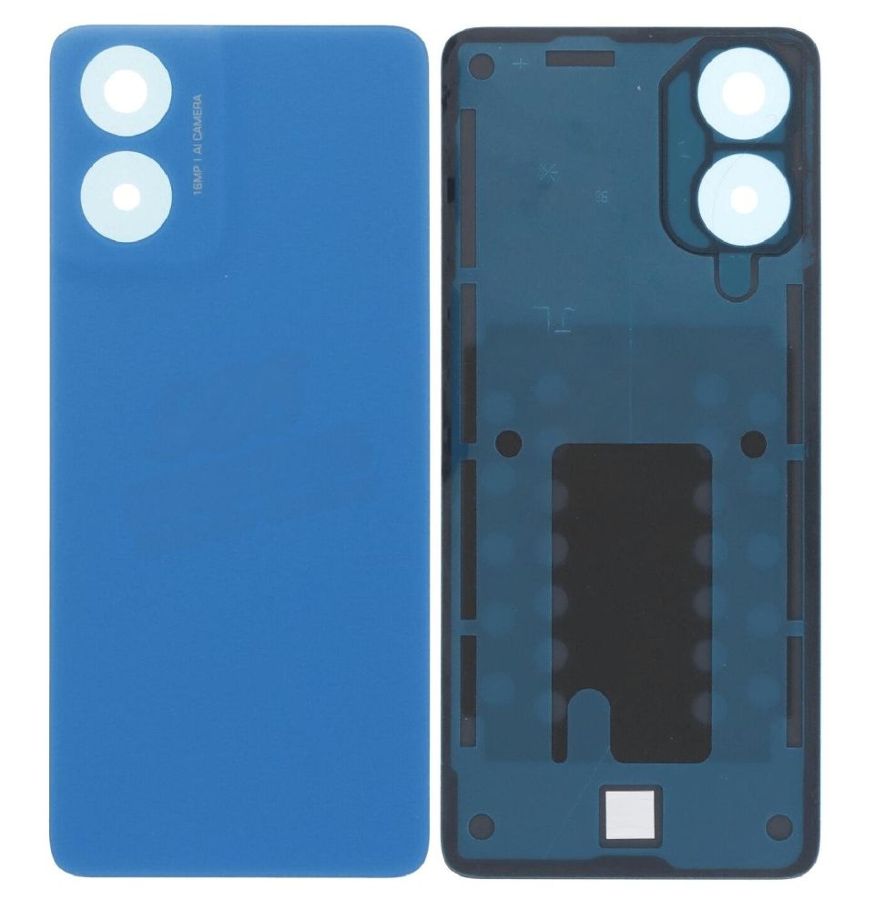 Back Panel Cover for Motorola Moto G04 - Blue - Maxbhi.com