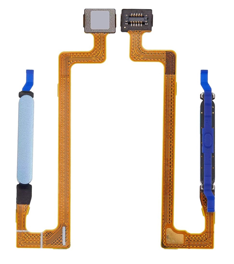 Fingerprint Sensor Flex Cable for Xiaomi Redmi Note 12R 5G Blue by ...