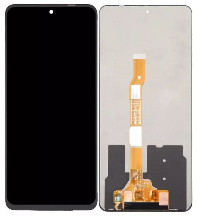 LCD with Touch Screen for Vivo iQOO Z8x 5G - Black by Maxbhi.com