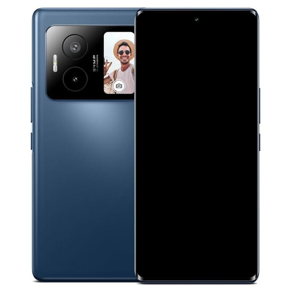 Back Panel Cover for Lava Blaze Duo 5G - Blue - Maxbhi.com