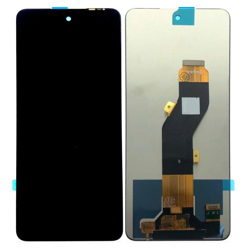 LCD with Touch Screen for ZTE Axon 60 Lite - White by Maxbhi.com