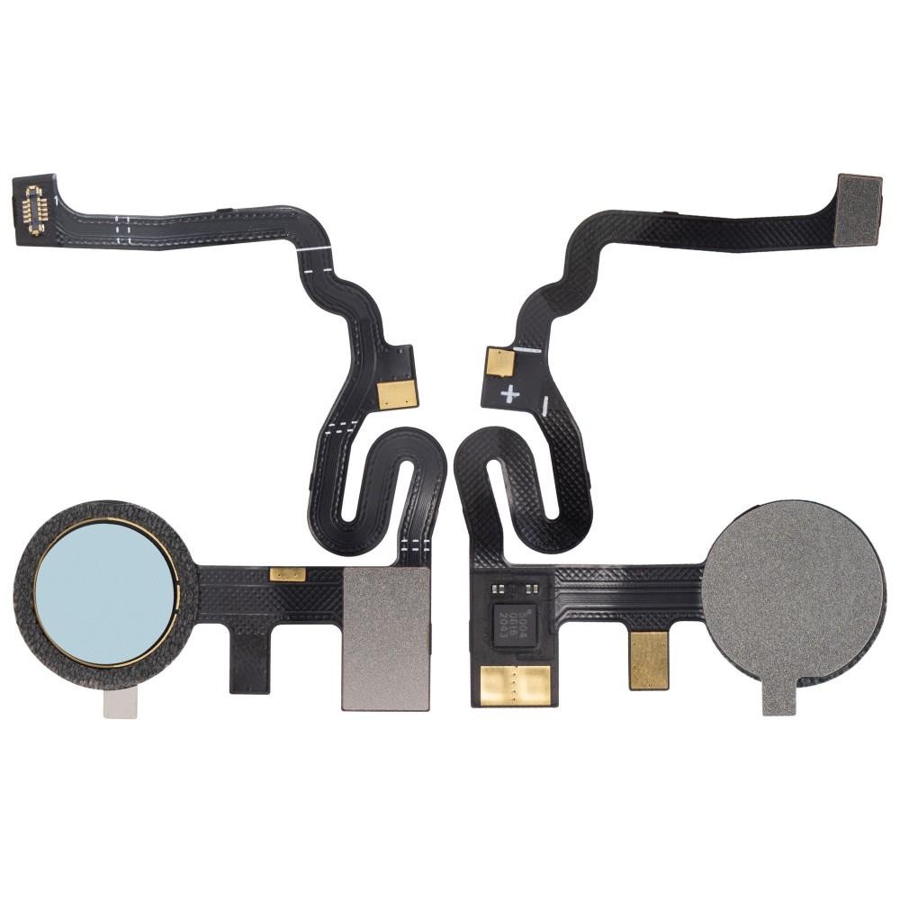 Fingerprint Sensor Flex Cable for Google Pixel 4a Blue by Maxbhi.com