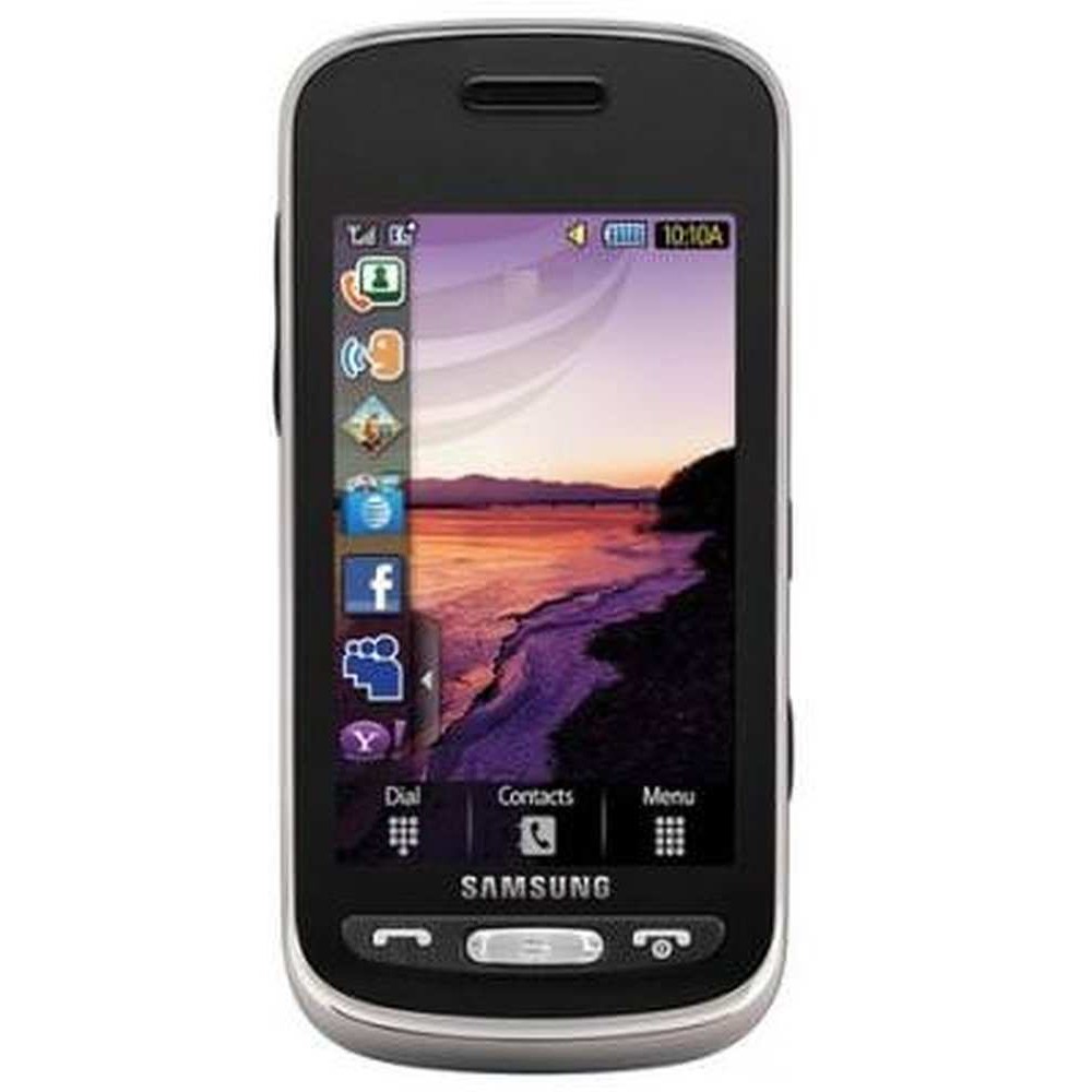 LCD with Touch Screen for Samsung A887 Solstice - Black by Maxbhi.com