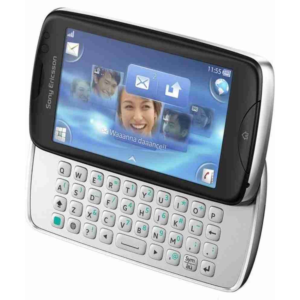 LCD with Touch Screen for Sony Ericsson txt pro - Black by Maxbhi.com