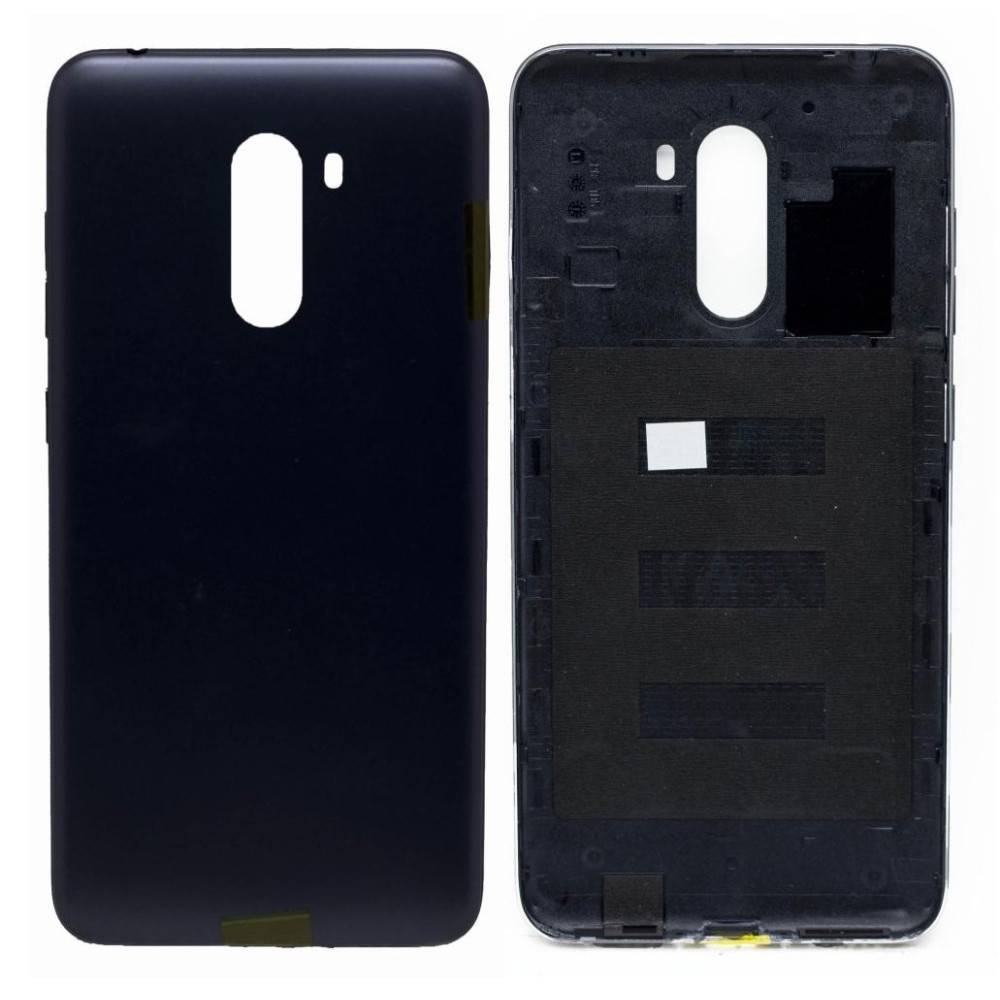 Back Panel Cover for Xiaomi Pocophone F1 - Black - Maxbhi.com