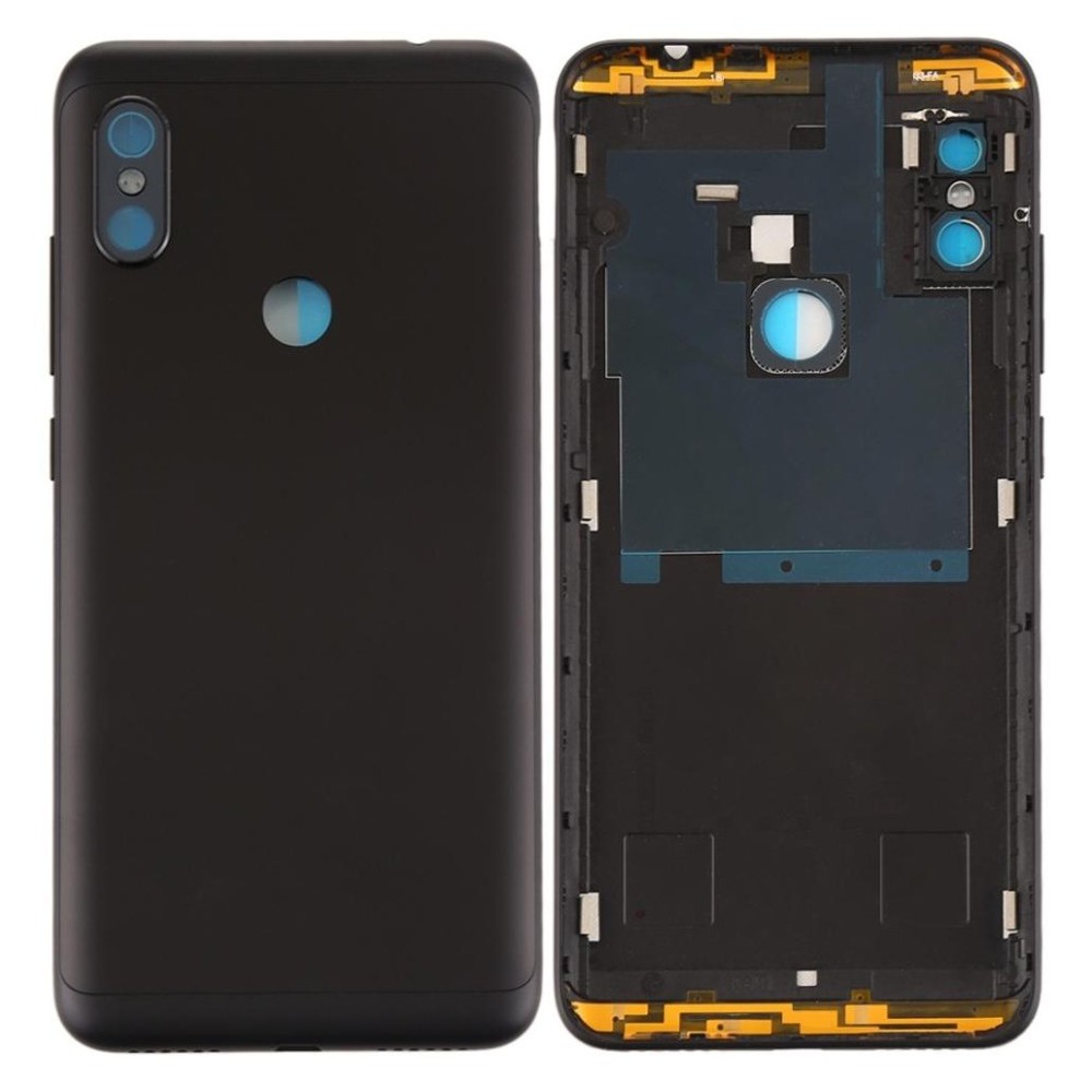 Back Panel Cover for Xiaomi Redmi Note 6 Pro - Black - Maxbhi.com