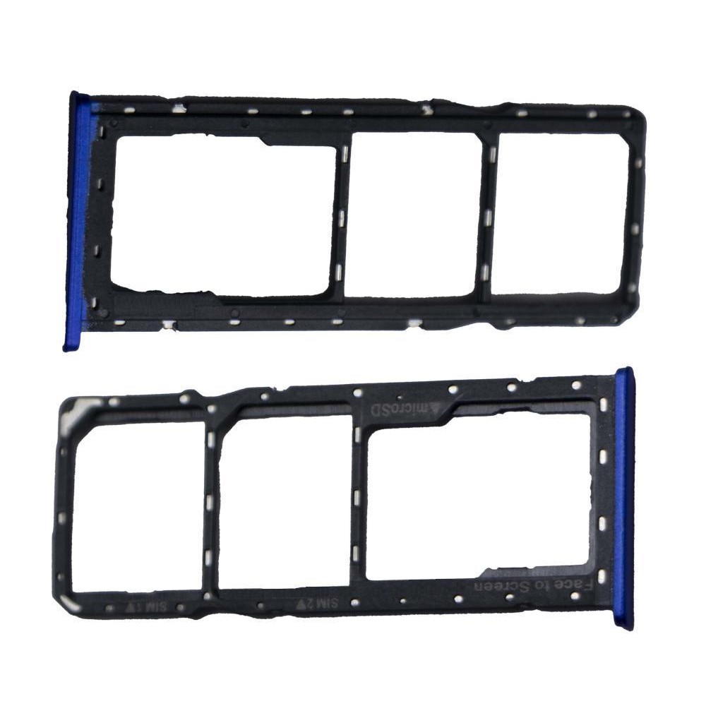 SIM Card Holder Tray for Realme C2 - Blue - Maxbhi.com