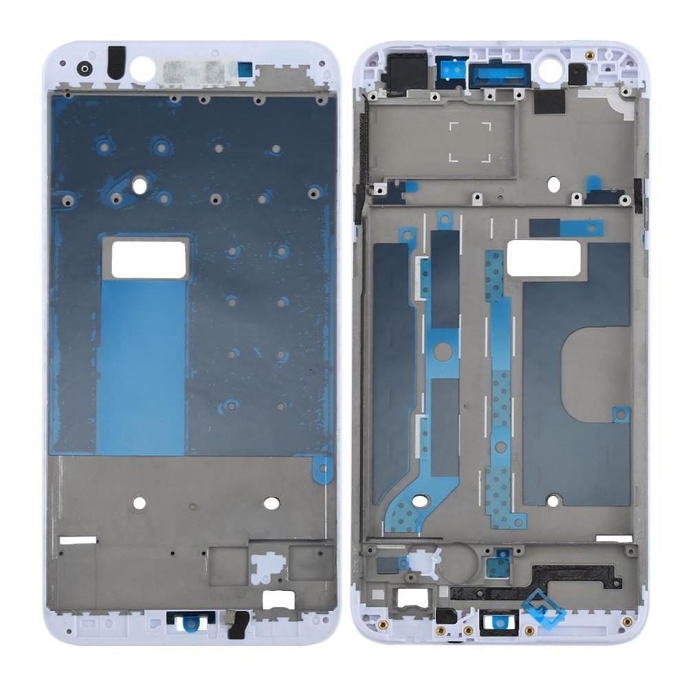 LCD Frame Middle Chassis for Oppo F3 CPH1609 - White by Maxbhi.com