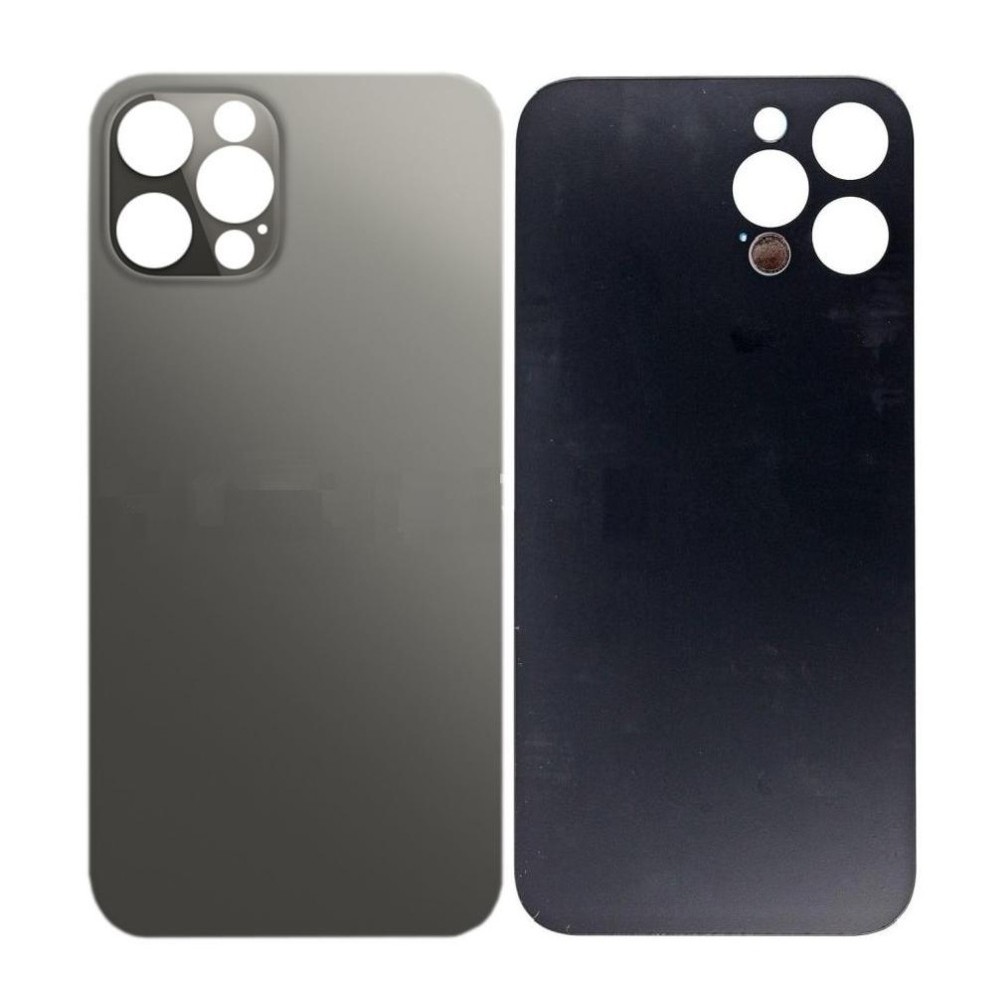 Back Panel Cover for Apple iPhone 12 Pro - Silver - Maxbhi.com
