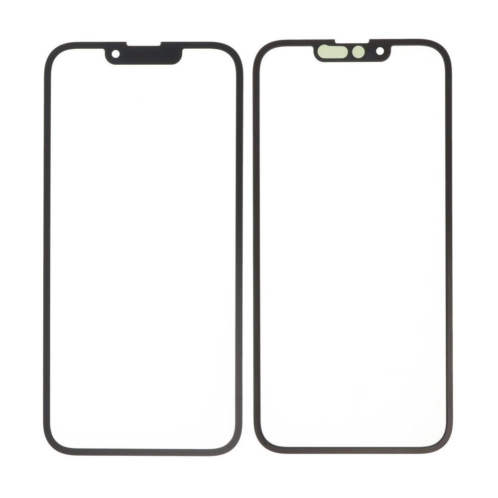 Replacement Front Glass for Apple iPhone 13 pro - Black by Maxbhi.com