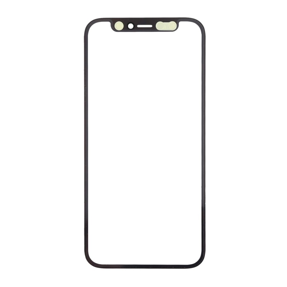 Replacement Front Glass for Apple iPhone 12 Mini - Black by Maxbhi.com