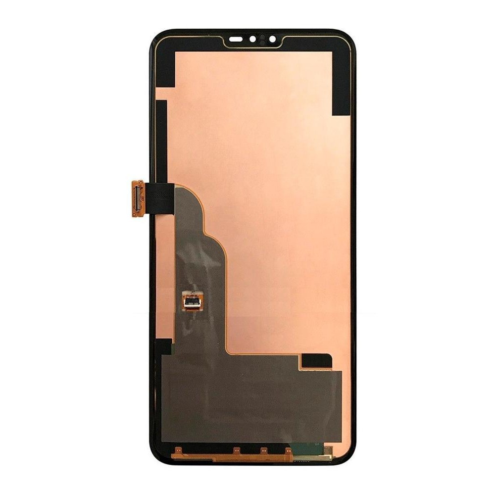 LCD with Touch Screen for LG V50 ThinQ 5G - Black by Maxbhi.com