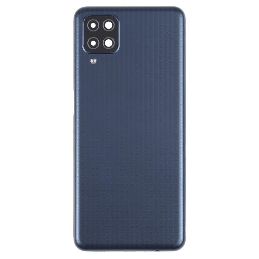 Back Panel Cover for Samsung Galaxy M12 - Black - Maxbhi.com