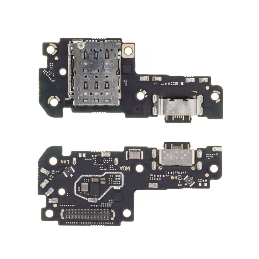 Charging Connector Flex PCB Board for Xiaomi Poco X5 Pro 5G by Maxbhi.com